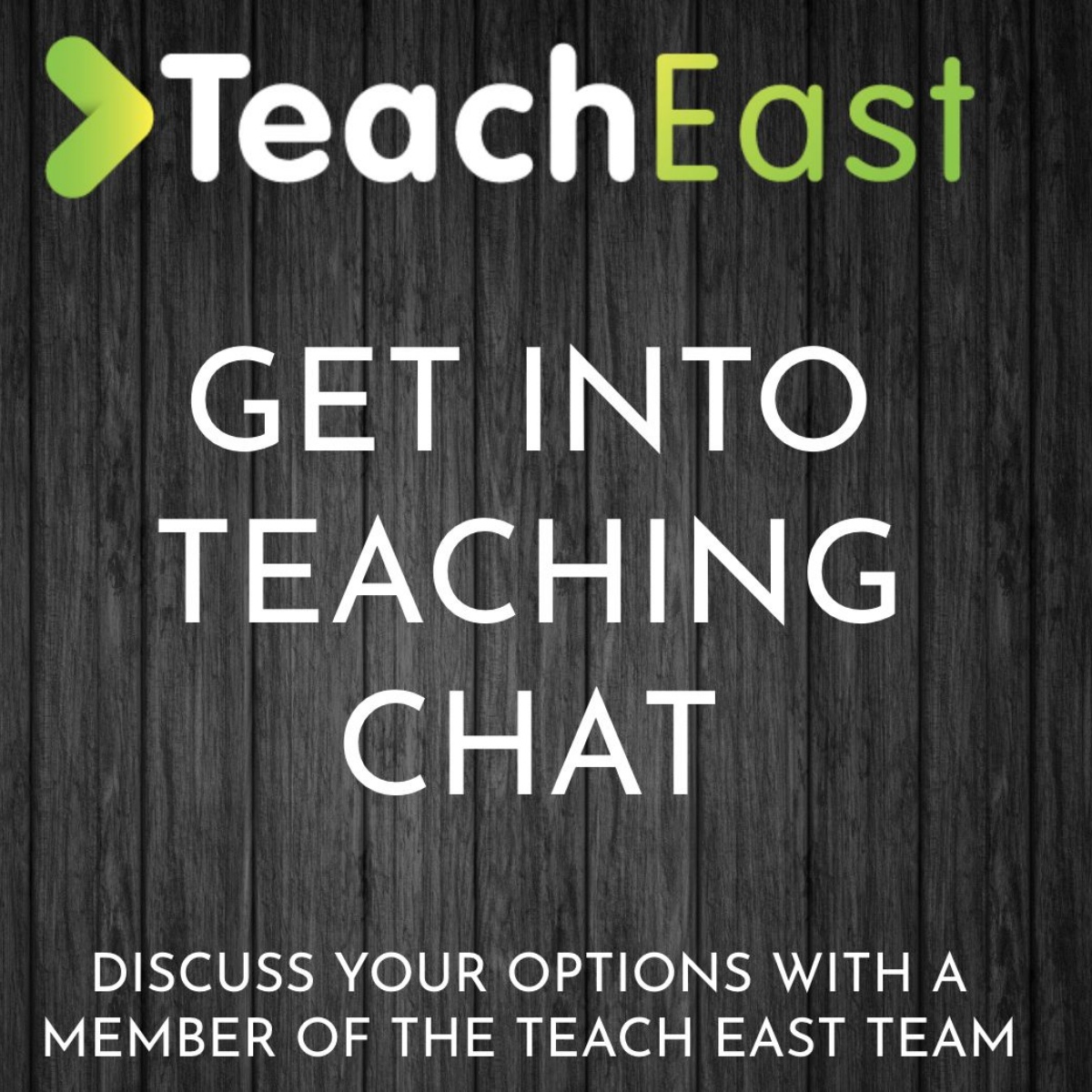 Get Into Teaching Chat 2021 - TeachEast